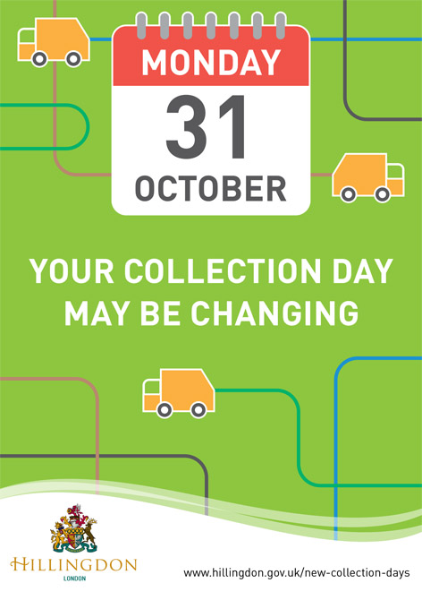 Rubbish collection day change – Eastcote Residents' Association