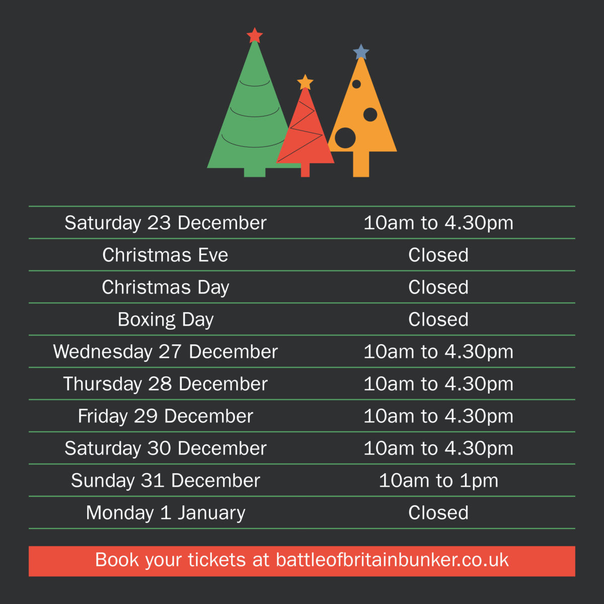 Battle of Britain Bunker events and opening times – Eastcote Residents ...