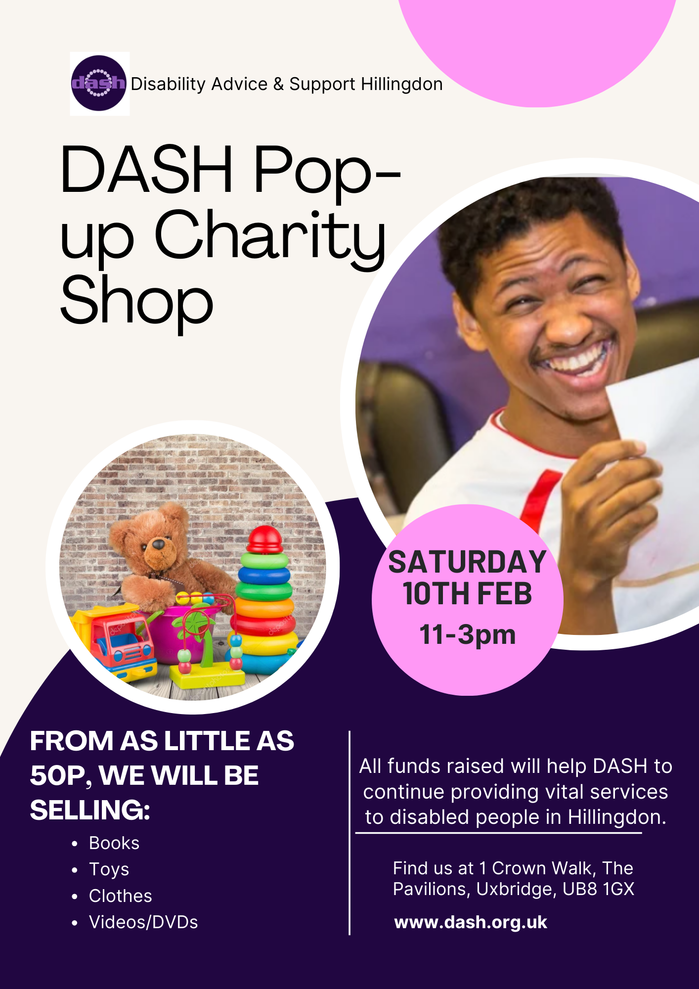Disability Advice & Support Pop-up charity shop – Eastcote Residents ...