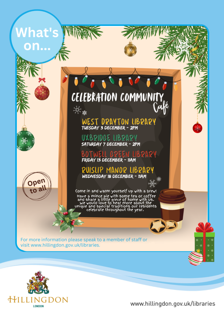 Christmas at Hillingdon libraries – Eastcote Residents' Association